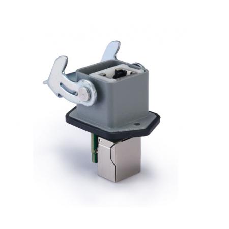 H3A-BK-1L/W-RJ45/F_HM模块芯体系列_模块组合插芯_模块组合型矩形连接器_厦门唯恩电气有限公司