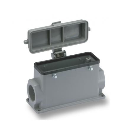 H24B-SFH-4B-MCV-2PG21_H24B外壳（IP65）_外壳_单一芯体型矩形连接器_厦门唯恩电气有限公司