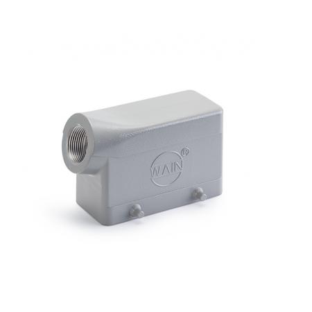 H16B-SE-4B-M25_H16B外壳（IP65）_外壳_单一芯体型矩形连接器_厦门唯恩电气有限公司